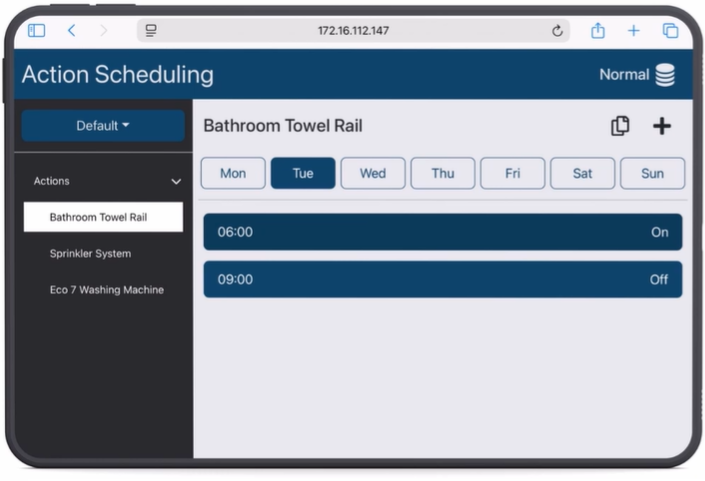 Action Scheduler for Crestron Home - Janus Technology